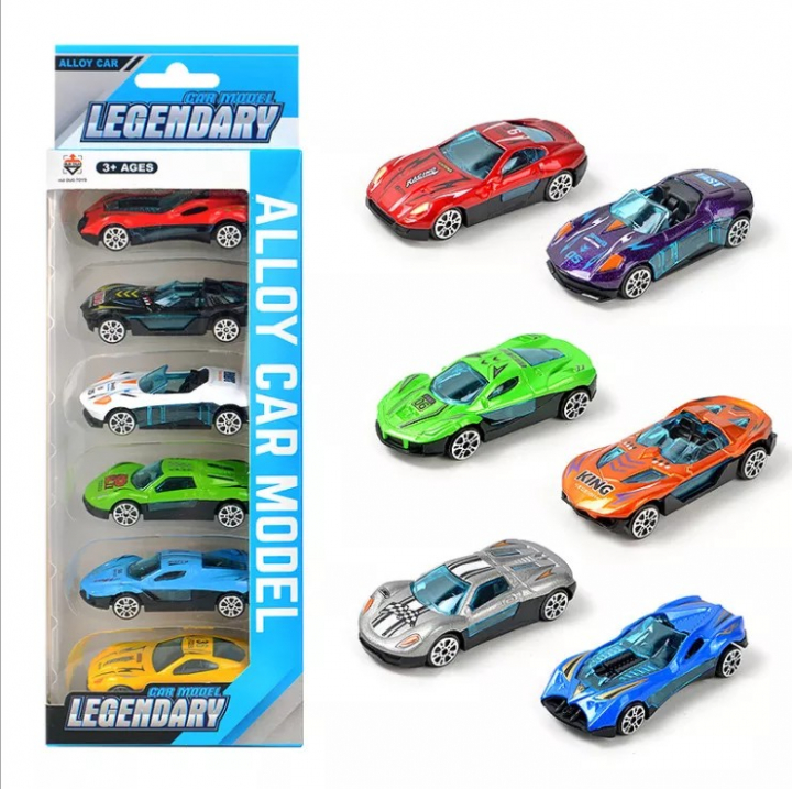 Kjøpe 6-pack Leksaksbilar, Racerbilar | Teknikproffset.no