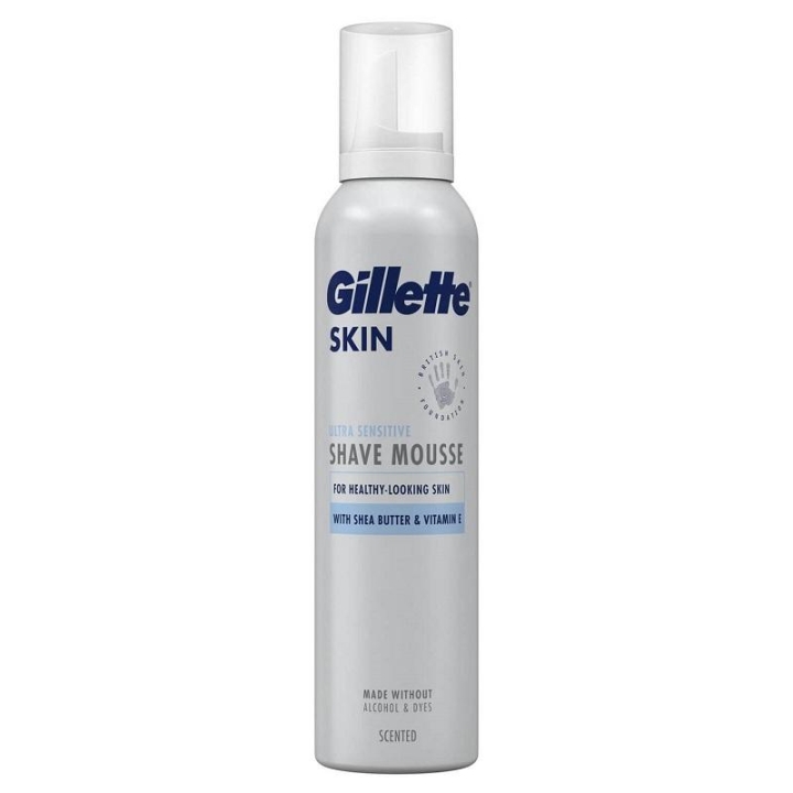 Kjøpe Gillette Skin Ultra Sensitive Shave Mousse 240ml | Teknikproffset.no