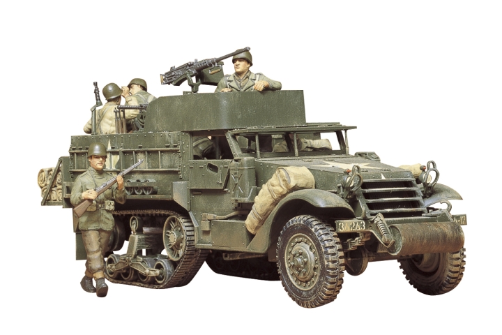 Kjøpe TAMIYA 1/35 U.S. Armored Personnel Carrier M3A2 Half-Trac | Teknikpro