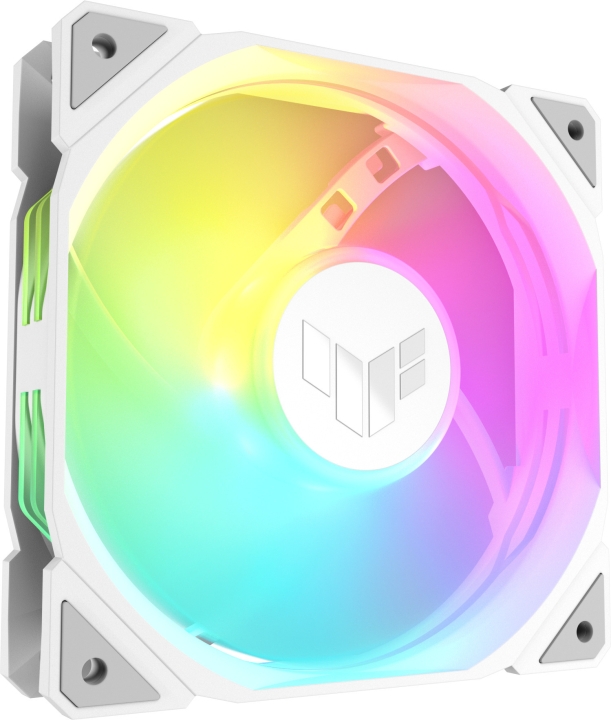 Kjøpe ASUS TUF Gaming TR 120 ARGB Reverse PWM-vifte, 120 mm, hvit | Teknikp