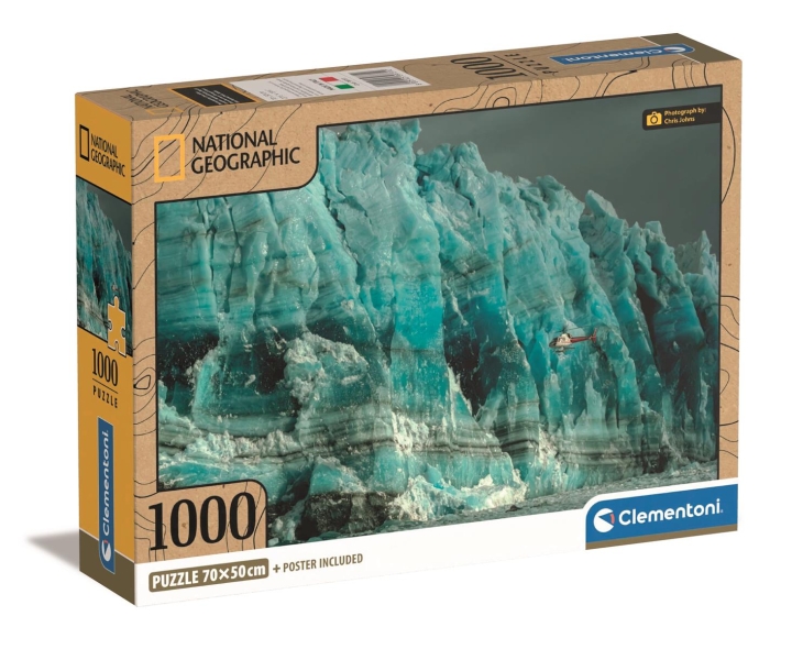 Kjøpe Clementoni 1000 stk CB Collection National Geographics Hubbard Glacie