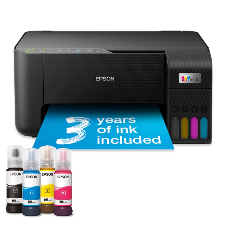 Kjøpe Epson EcoTank ET-2860 A4 multifunksjonsskriver med Wi-Fi-blekkbeholde