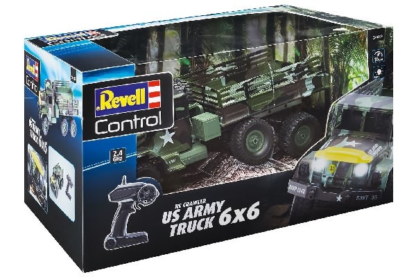 Kjøpe Revell RC Crawler US Army Truck 6X6 1:16 | Teknikproffset.no